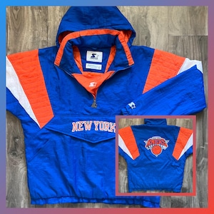 Knicks Starter Jacket - Etsy Knicks Starter Jacket - Etsy