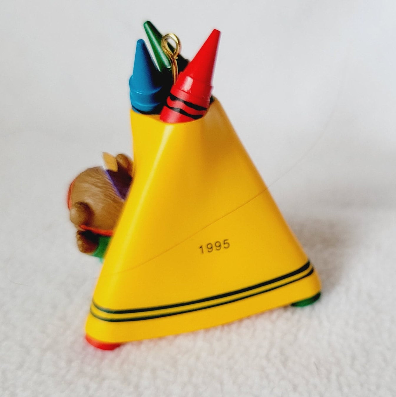 Vintage Hallmark 1995 Crayola Crayon Ornament, Bright N Sunny Tepee ...