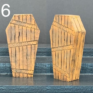 Hand Carved Wood Coffins (H10) - Etsy