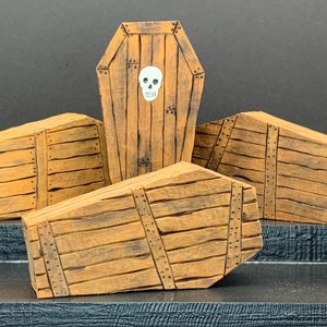 Hand Carved Wood Coffins (H10) - Etsy