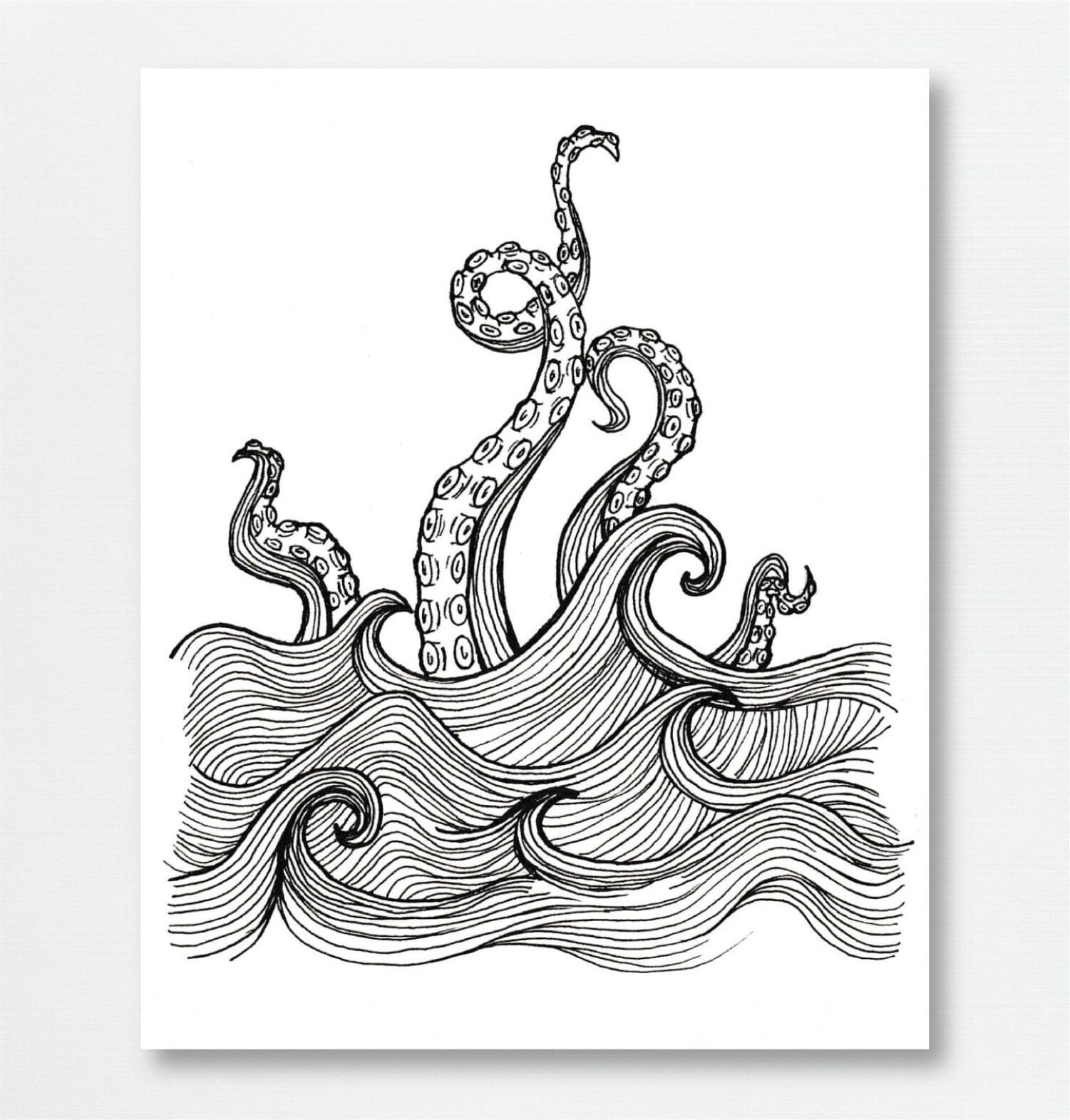 How To Draw Octopus Legs