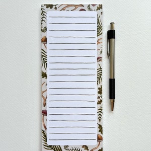 Daily to Do List Notepad Lined 50 Page Notes Woodland - Etsy