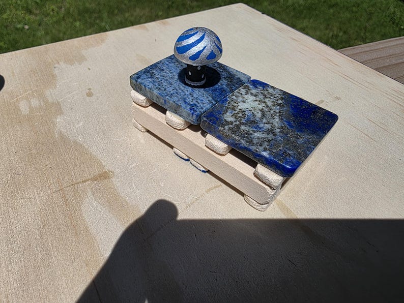 Lapis Stone Fingerboard Pallet - Etsy