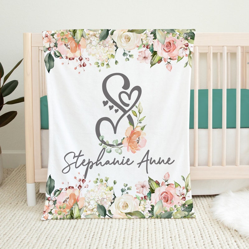 Monogrammed Blanket - Etsy