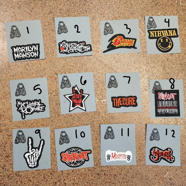 Rock Band Patches - Etsy