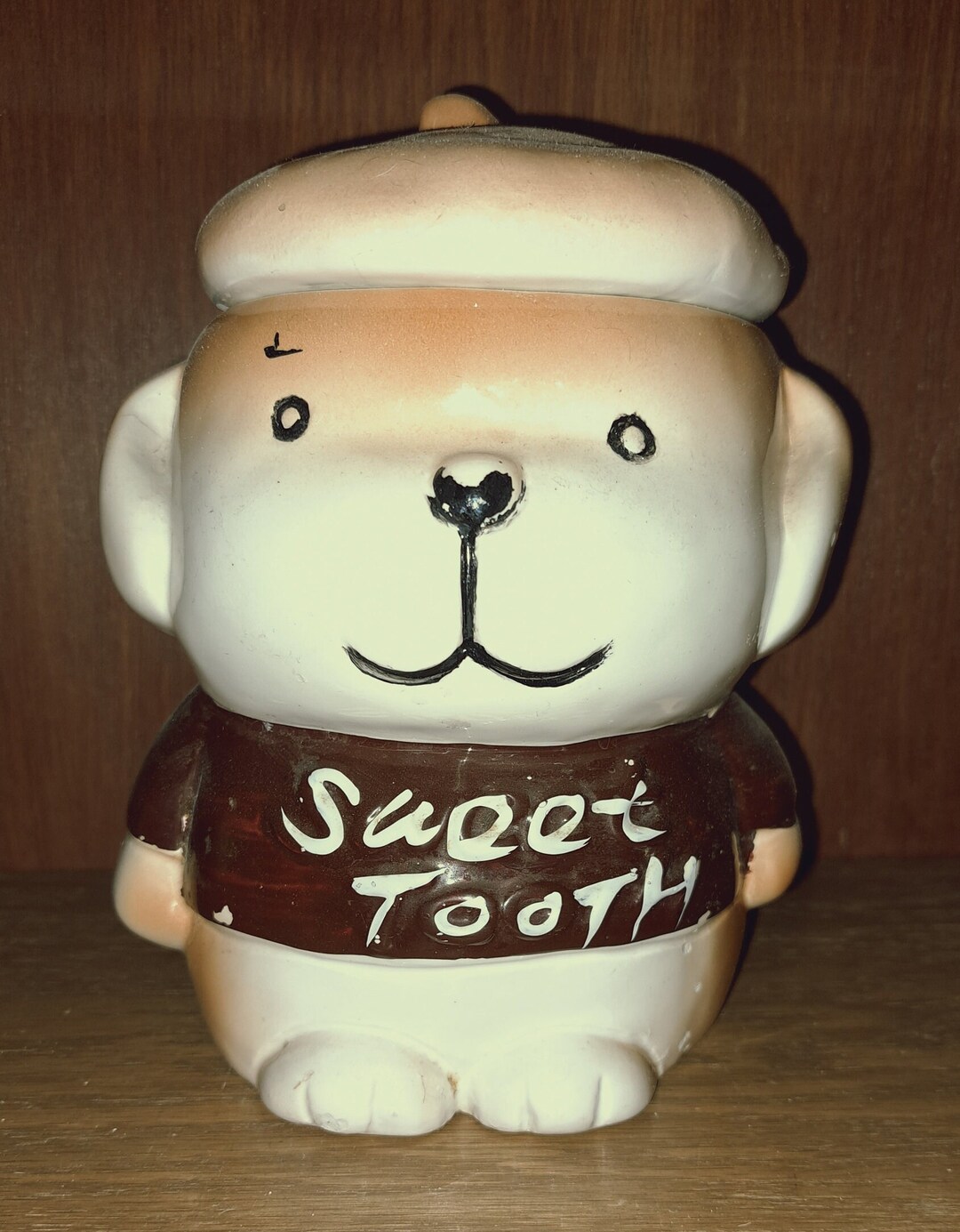 Sweet Tooth Bear Cookie, Candy Jar - Etsy