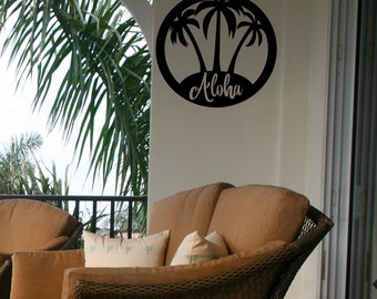 Tropical Welcome Sign - Etsy