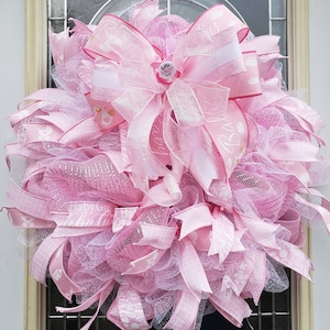 Baby Girl Wreath - Etsy