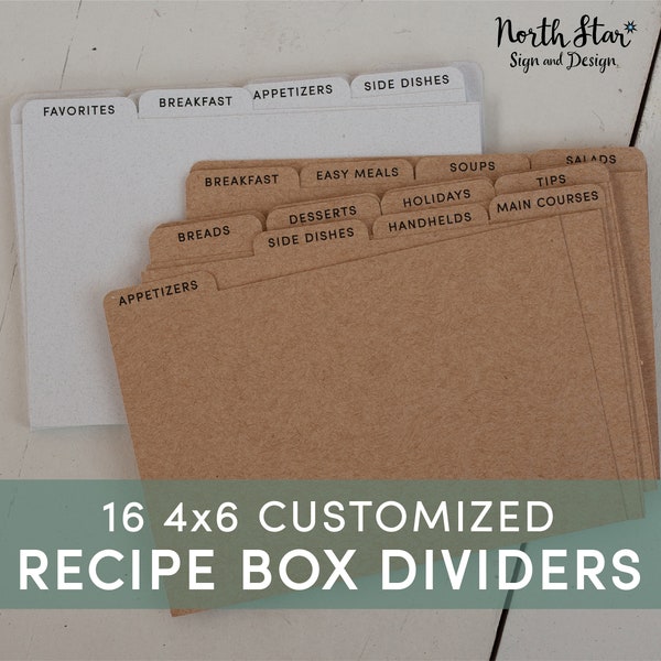 Recipe Box - Etsy