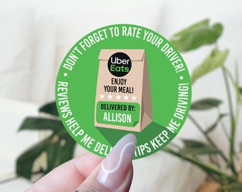 Uber Sticker - Etsy