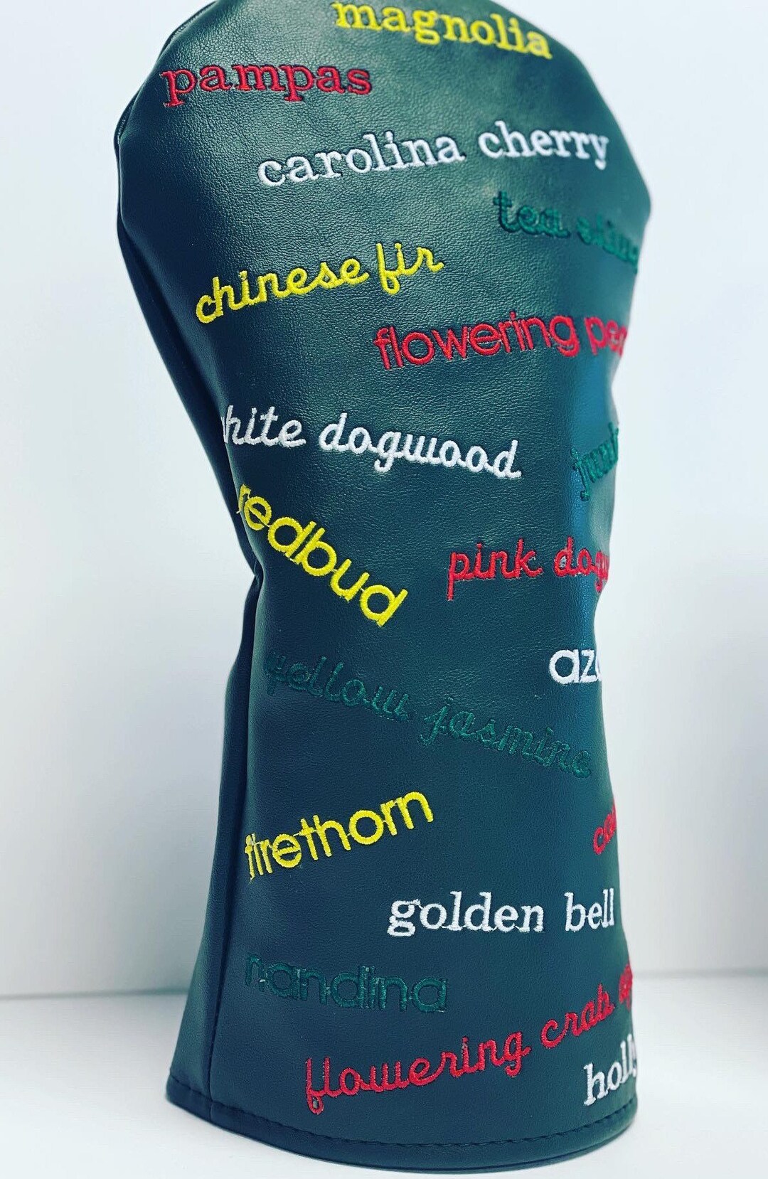 LIMITED EDITION Masters "hole Names" Inspired Embroidered Driver Cover ...