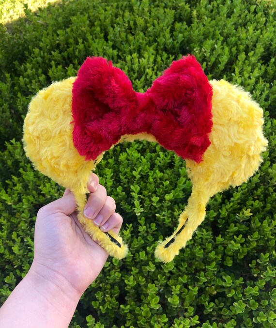 Winnie the Pooh Fluffy Disney Ears - Etsy