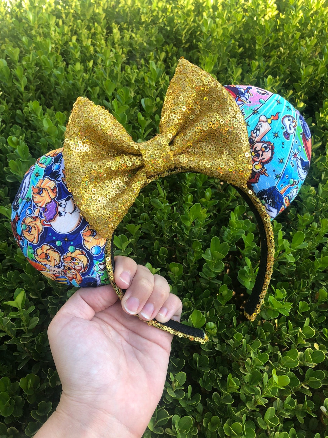 Beauty and the Beast Sidekick Disney Ears - Etsy