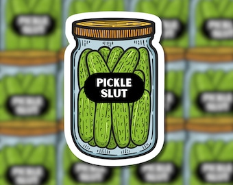 I Like Big Dills Pickle Sticker, Laptop Stickers, Funny Stickers ...