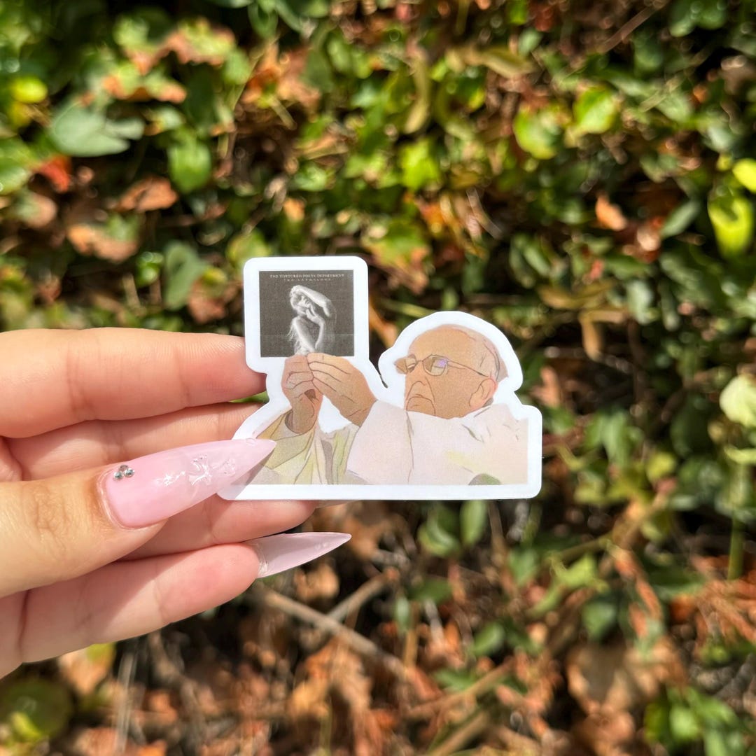 Taylor Swift Pope Sticker Album, the Tortured Poets Department, Taylor ...