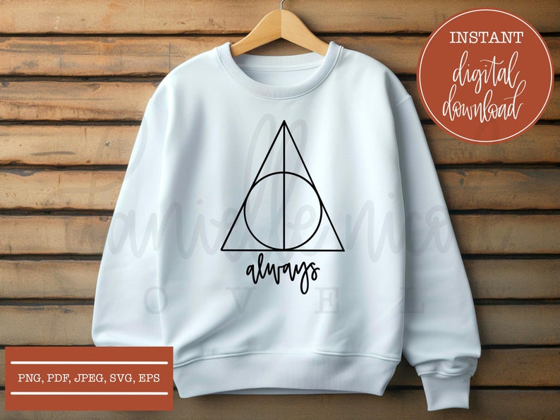 Wizarding World Always PNG SVG Instant Download Book Lover Graphic Tee ...