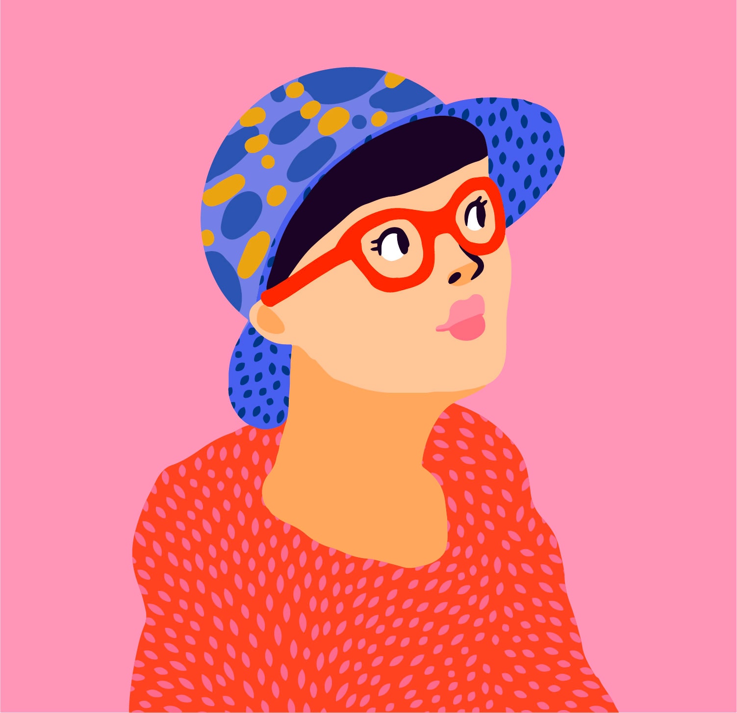 Hand Draw Digital Portrait Illustration A Personalized - Etsy Australia