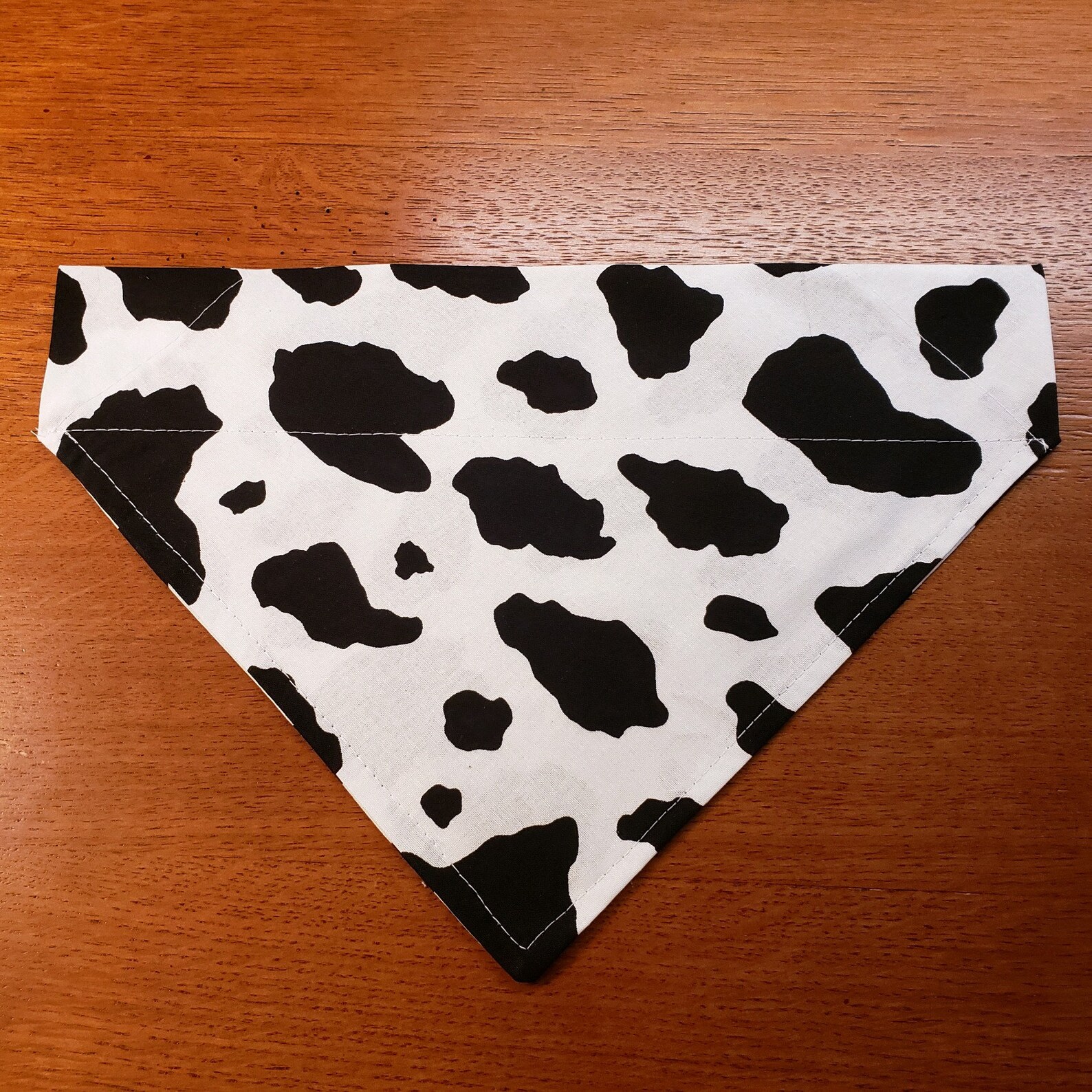 Cow Print Dog Bandana/pet Bandana/cat Bandana/over the Collar - Etsy