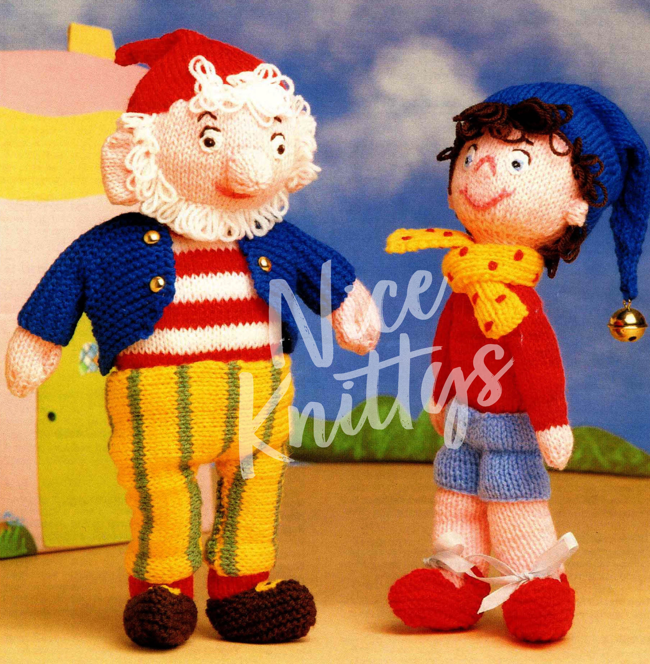 Vintage Knitting Pattern Noddy and Big Ears Digital Download - Etsy ...