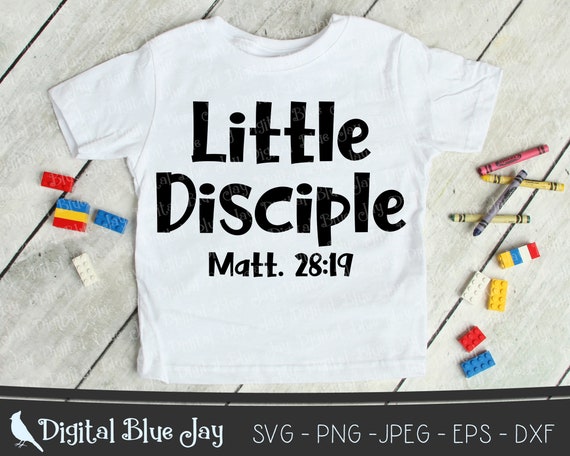 Little Disciple SVG Cricut Cut File Svg for Shirts | Etsy