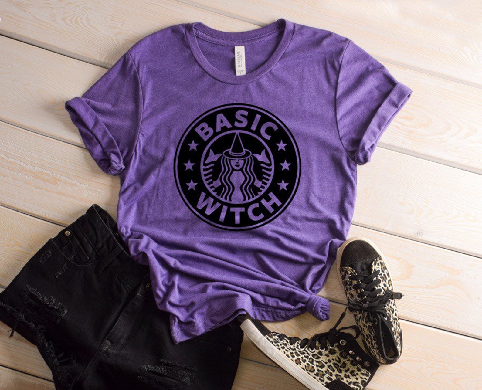 Basic Witch Shirt - Etsy