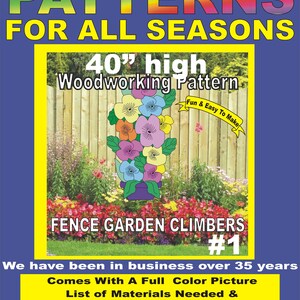 Flower Garden Climber #1 ,fence Peekers Peepers Flowers Barn Farm ...