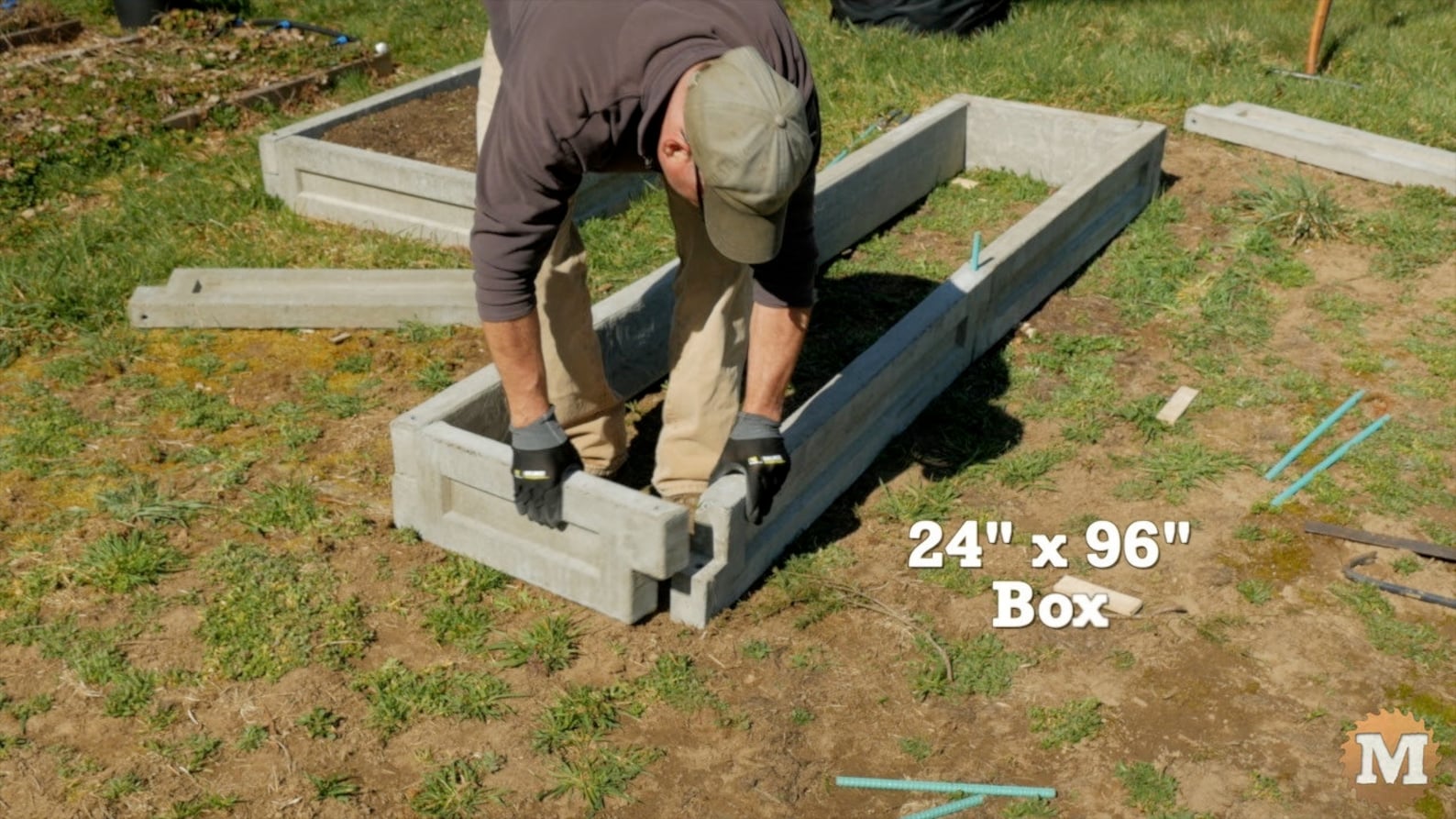 Concrete Garden Box Panels - Version II Plan - Etsy
