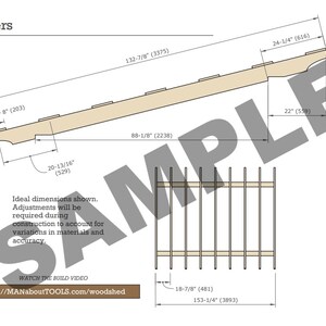 Timber Frame Style Woodshed Plan - Etsy
