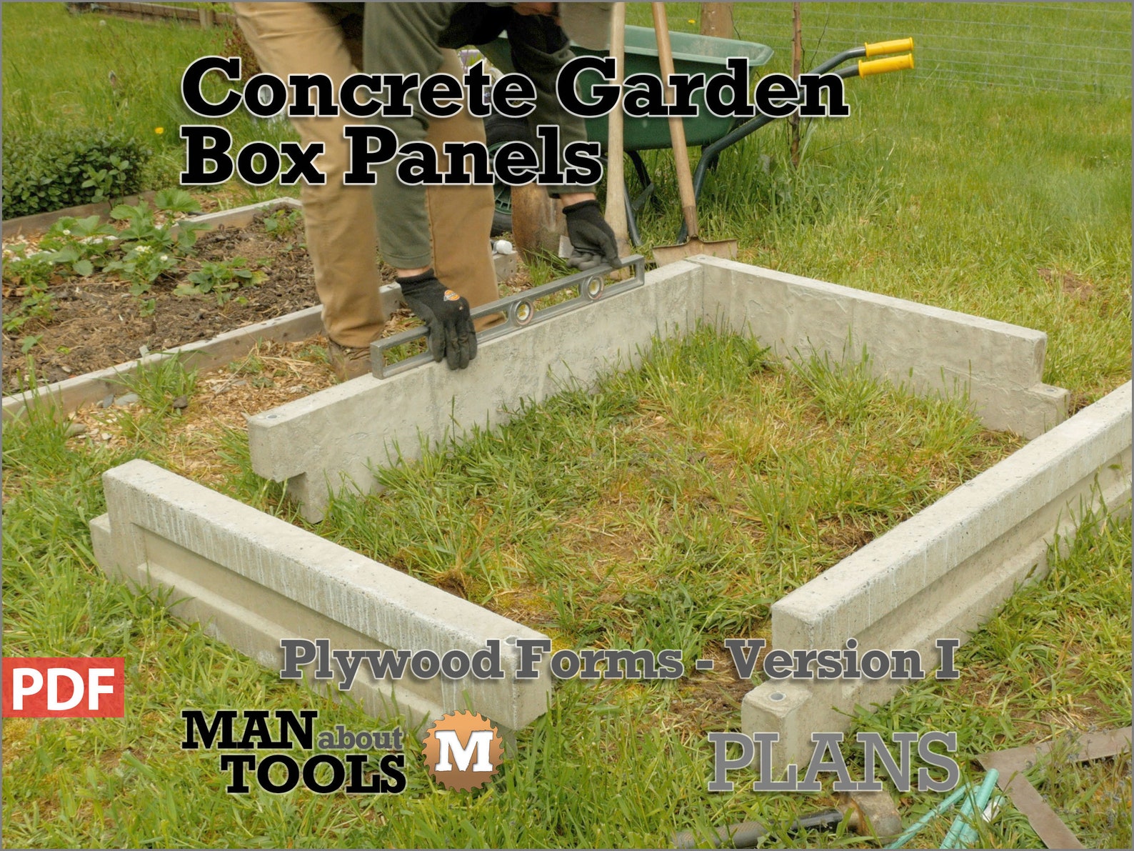 Concrete Garden Box Panels - Version I Plan - Etsy