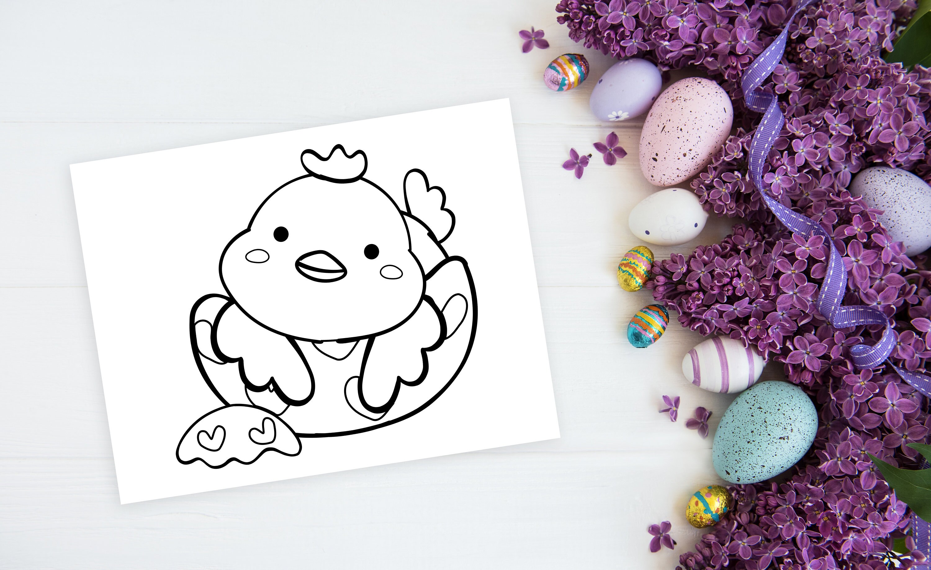 15 Cute Easter Chick Coloring Pages for Kids | Adorable, Holiday Themed ...
