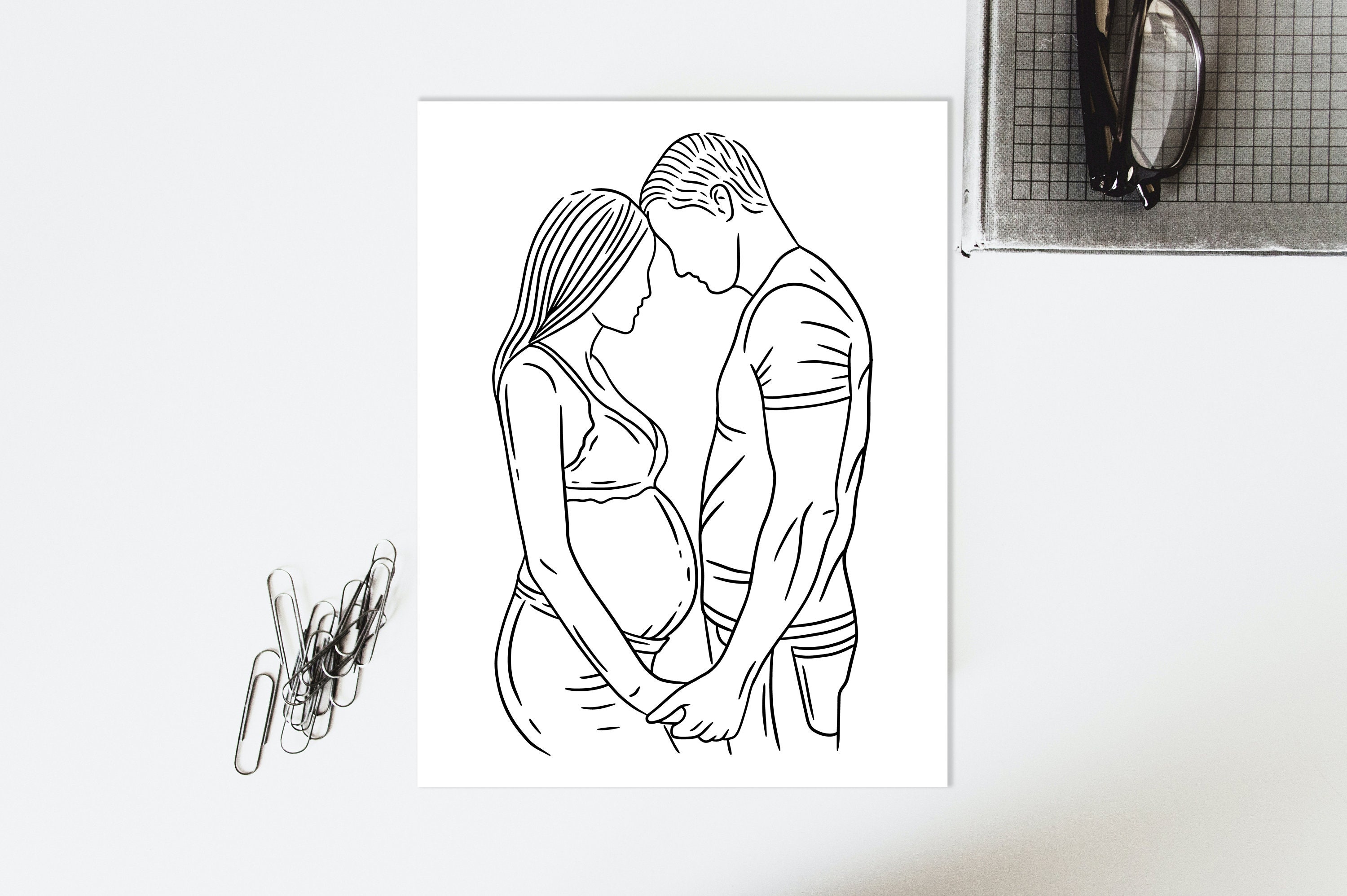 15 Maternity Coloring Pages for Adolescents or Adults Alike ...