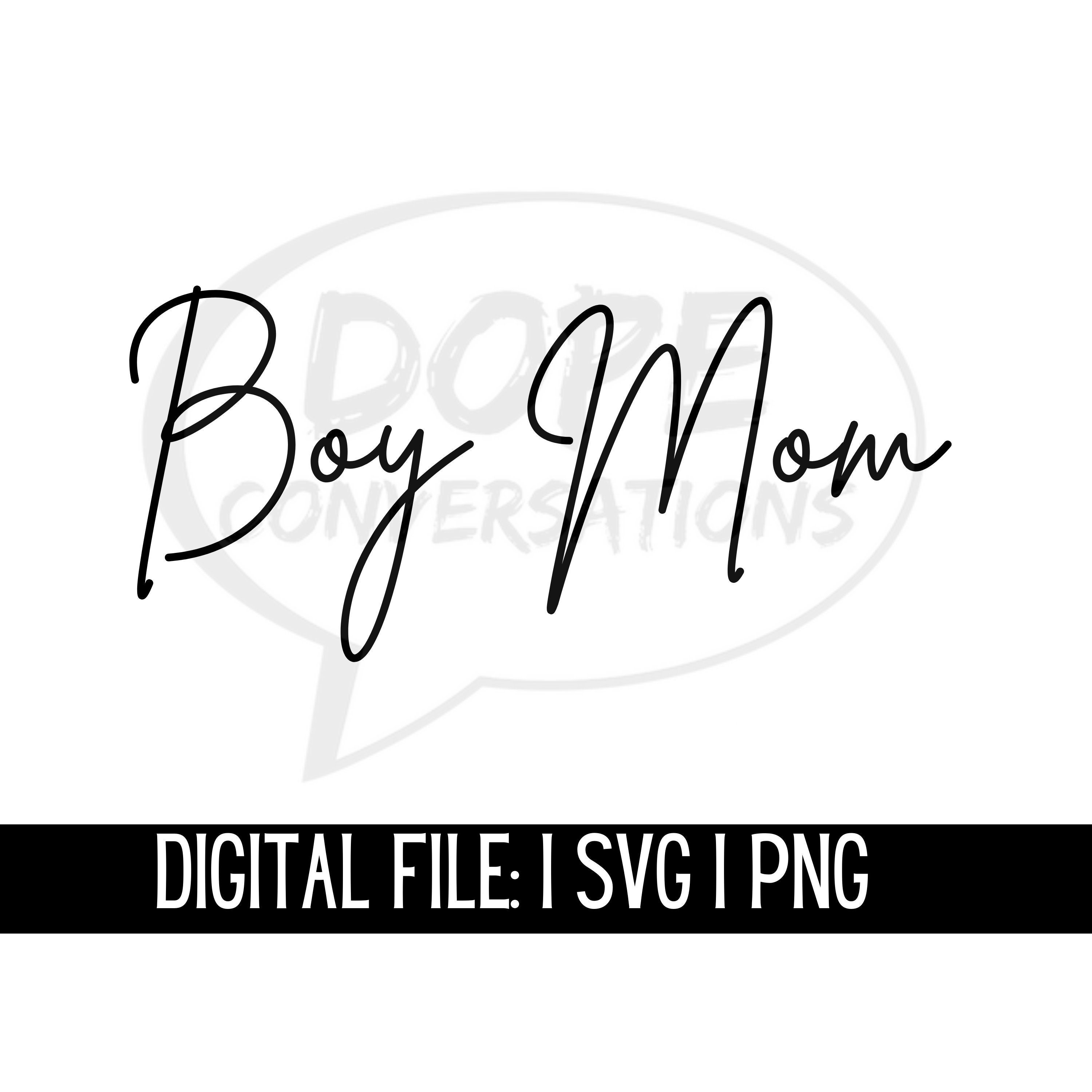 Boy Mom Svg, Mama Svg, Mother Svg, Motherhood Svg - Etsy