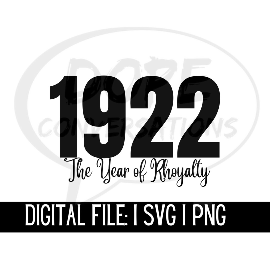 The Year of Rhoyalty Svg, 1922 Svg, Sorority Svg, Pretty Poodle Svg - Etsy