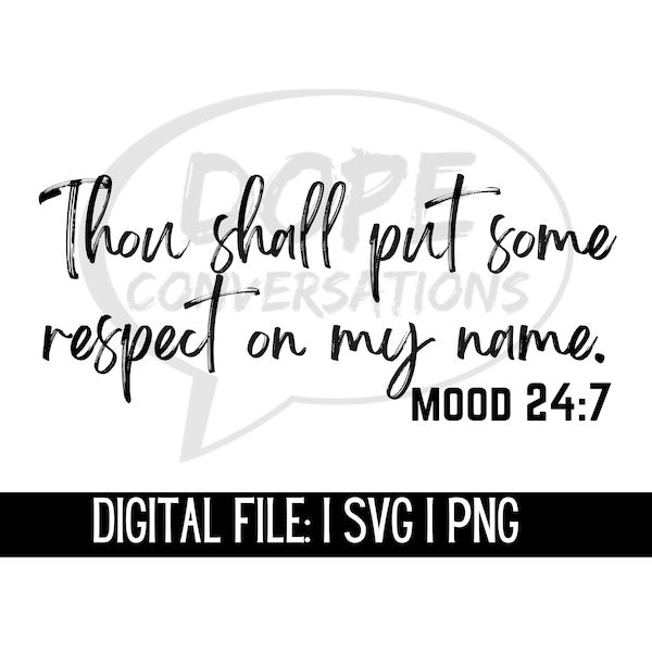 Respect Svg - Etsy