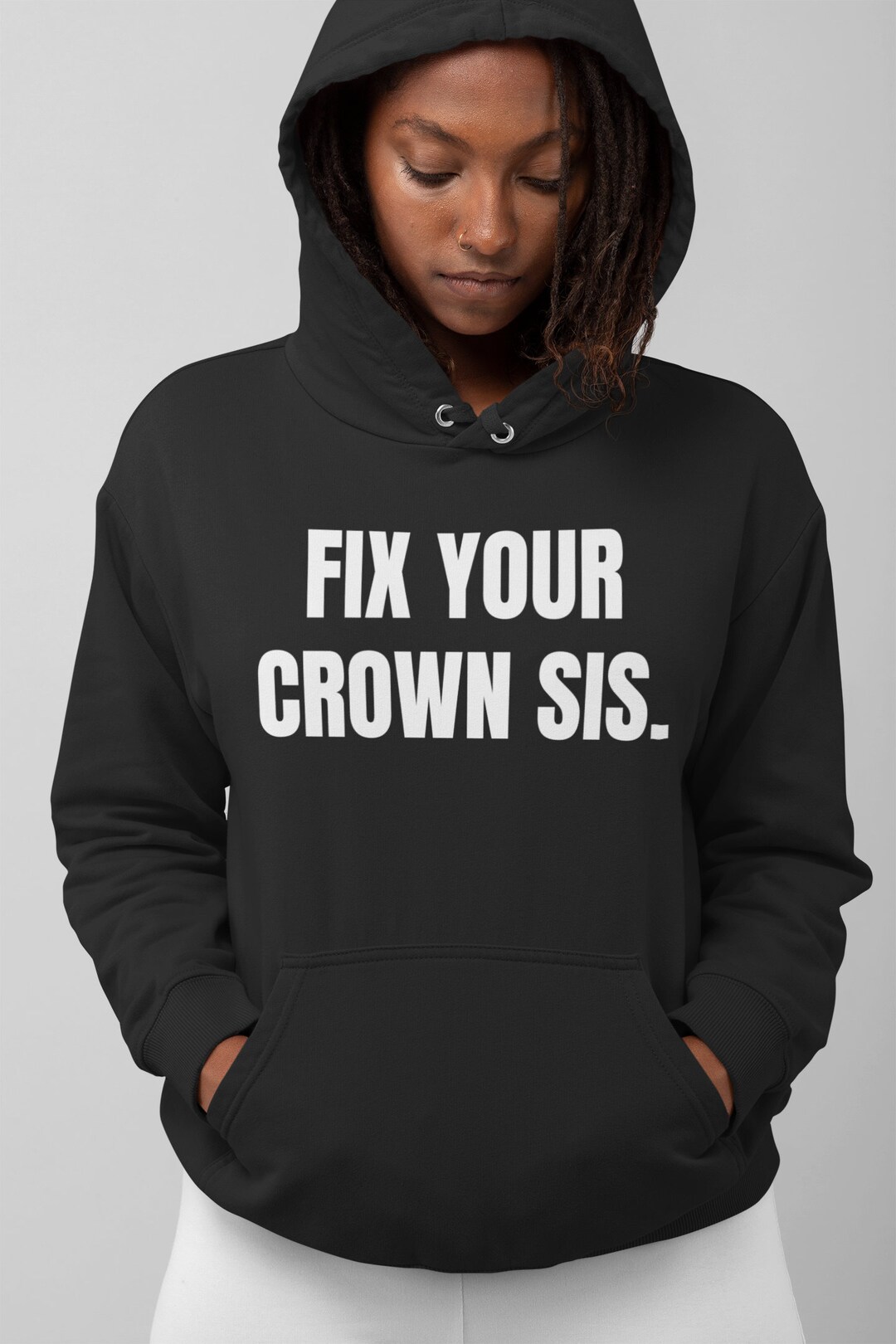 Fix Your Crown Sis Svg, Download, Affirmations, Queen - Etsy