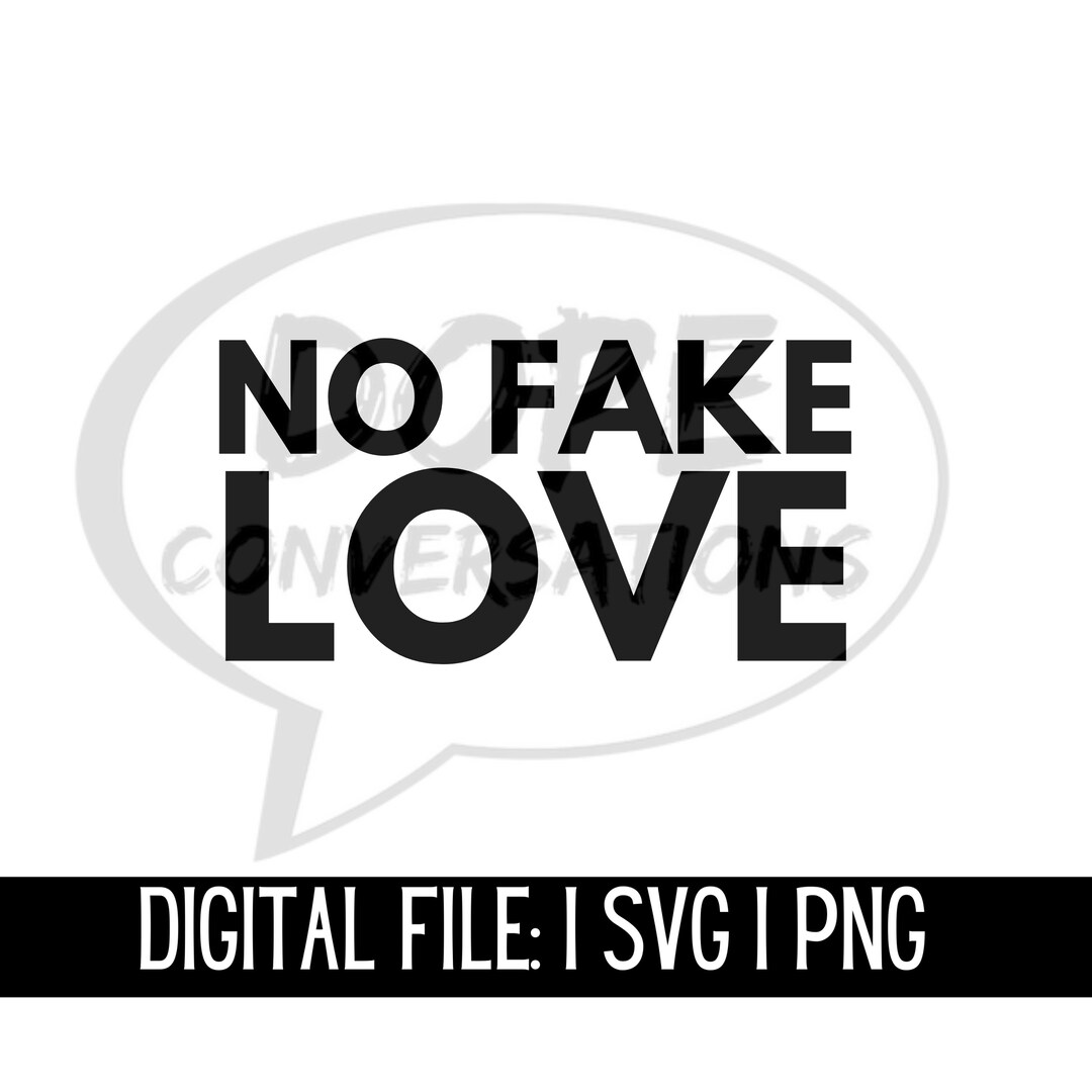 No Fake Love Svg, Positive Vibes Svg, Positive Energy Svg, Affirmations ...
