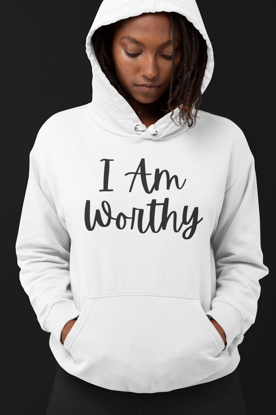 I Am Worthy Svg, Png, Download - Etsy