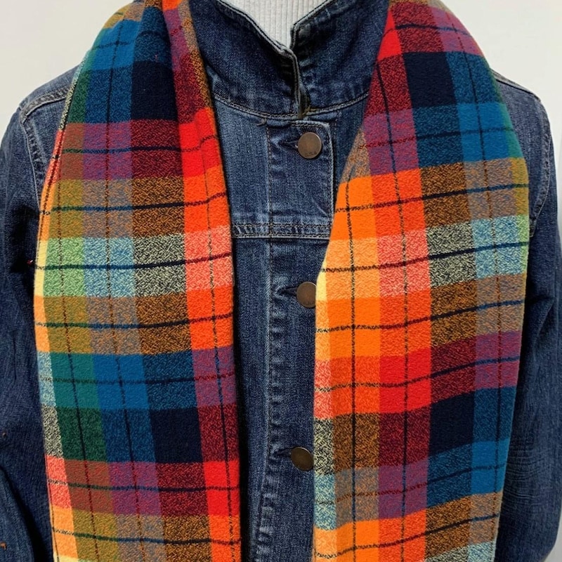 Cotton Woven Scarf - Etsy