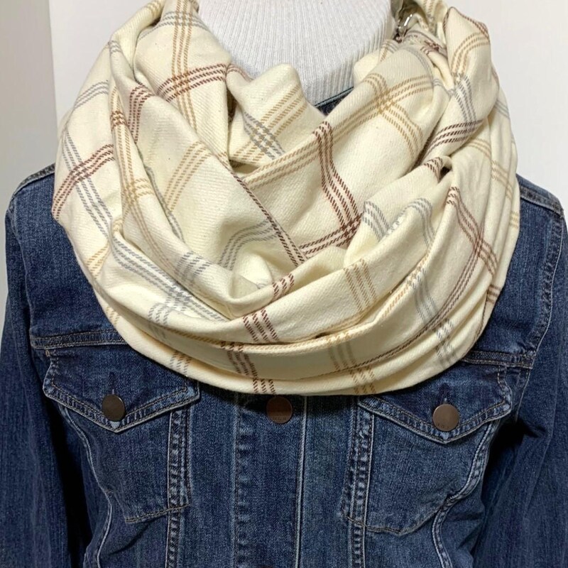 Beige Scarf - Etsy
