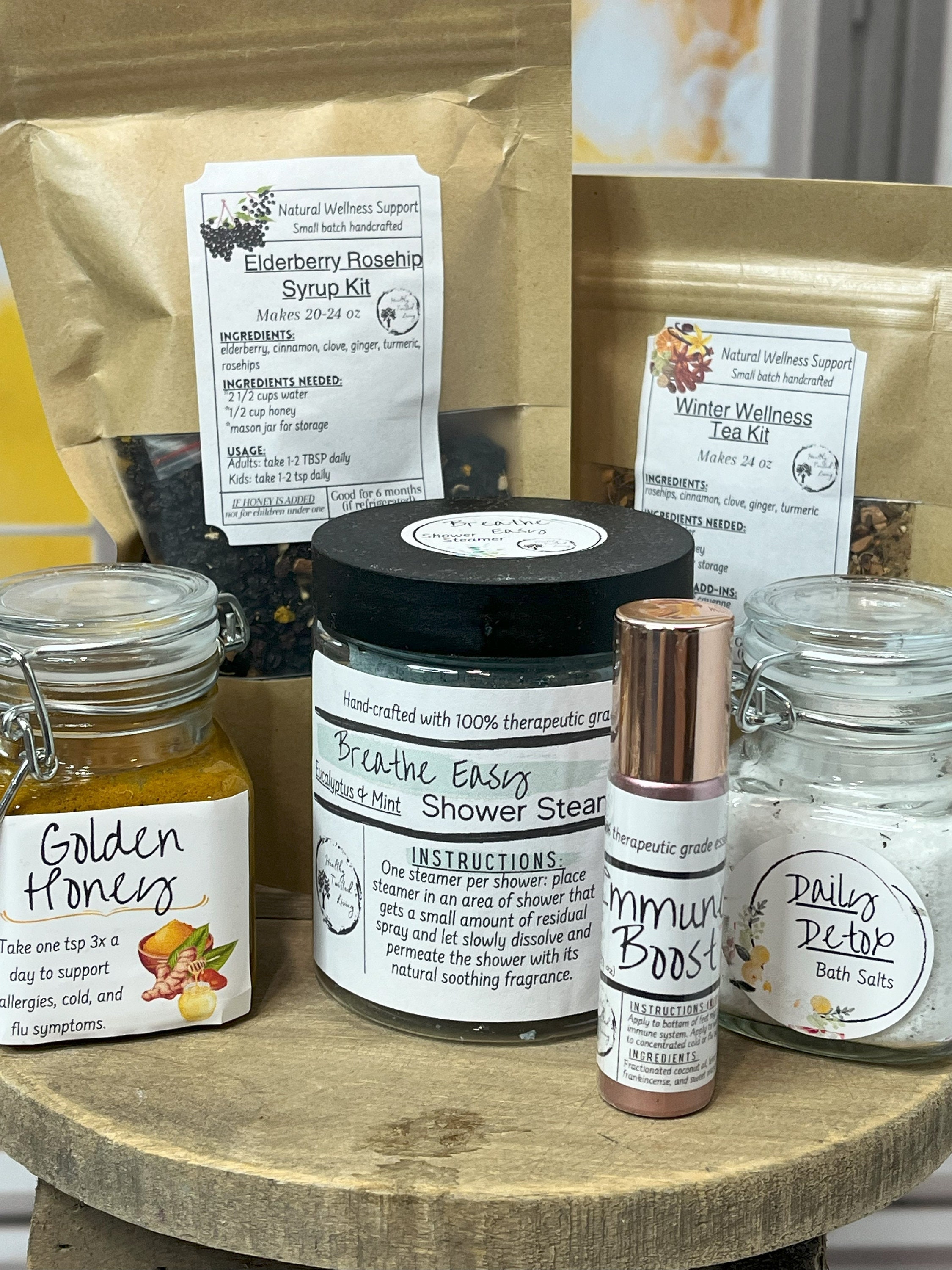 Holistic Wellness/ Wellness Gift Basket/ Health and Wellness/ Allergy ...