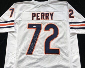 William Perry Signed Autographed Orange Football Jersey With | Etsy