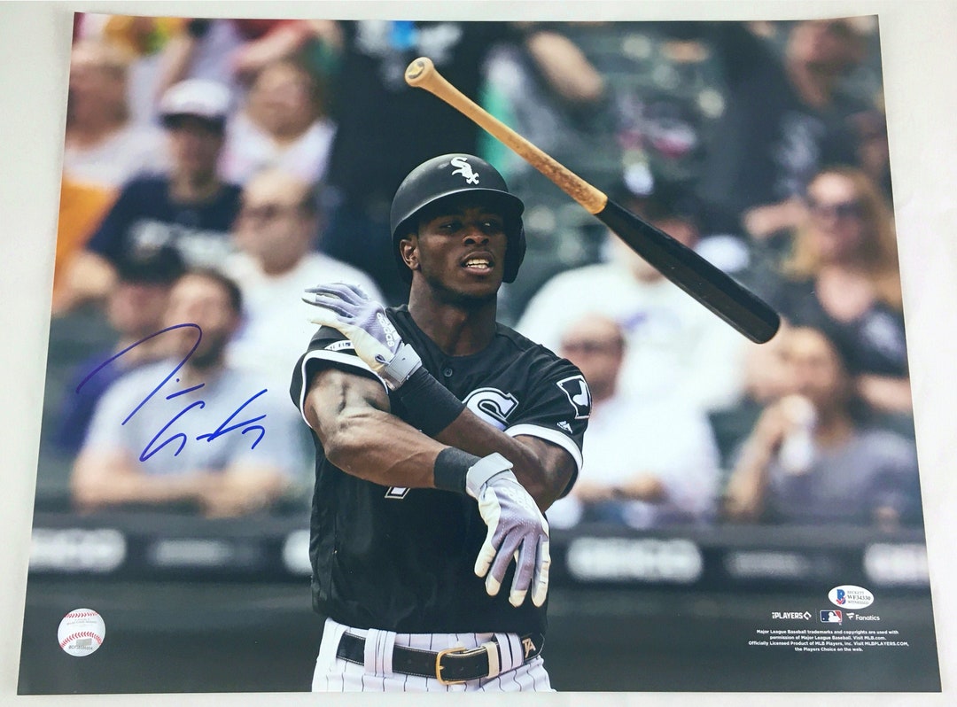 Tim Anderson Chicago Signed Autographed 16x20 Bat Flip Photo With ...