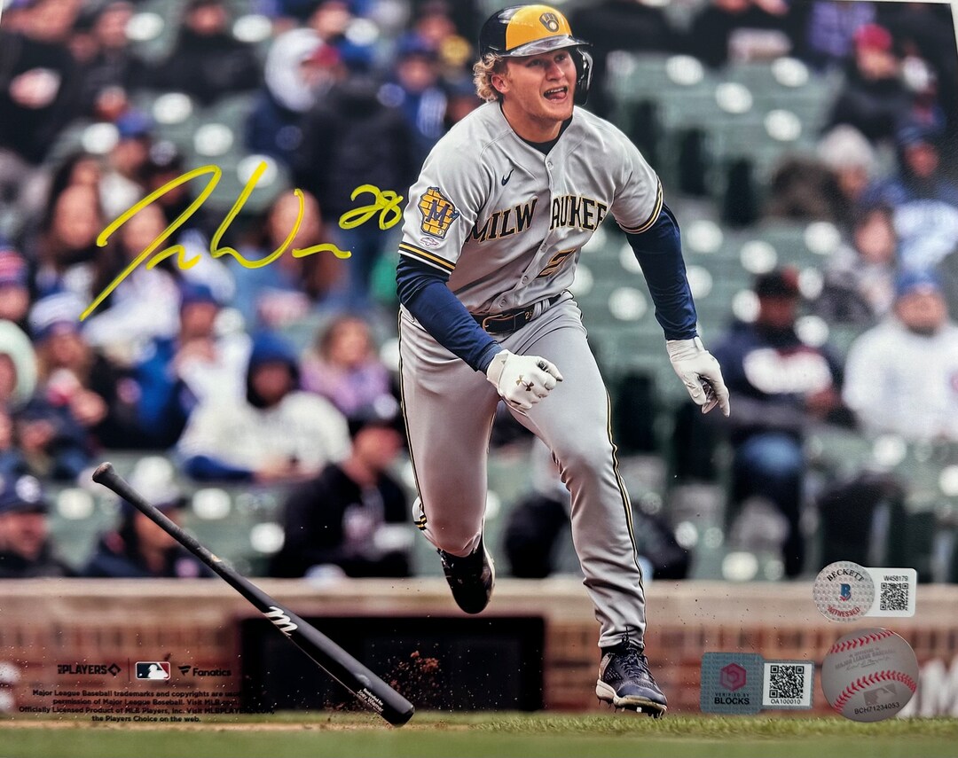 Joey Wiemer Milwaukee Rookie Signed Autographed 8x10 Photo - Etsy