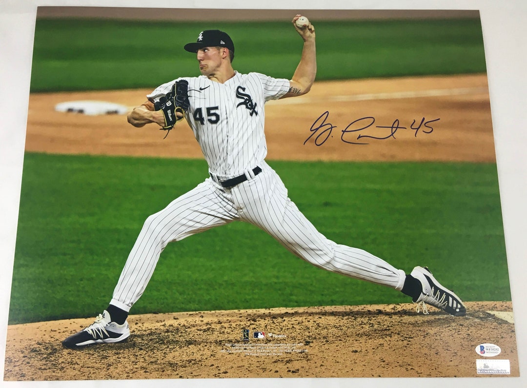 Garrett Crochet Chicago Pitcher Rookie Signed Autographed 16x20 Photo ...