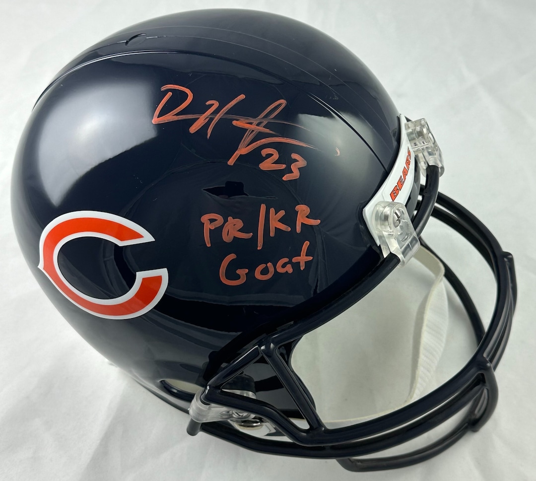 Devin Hester Chicago Signed Autographed Full-size Replica Football ...