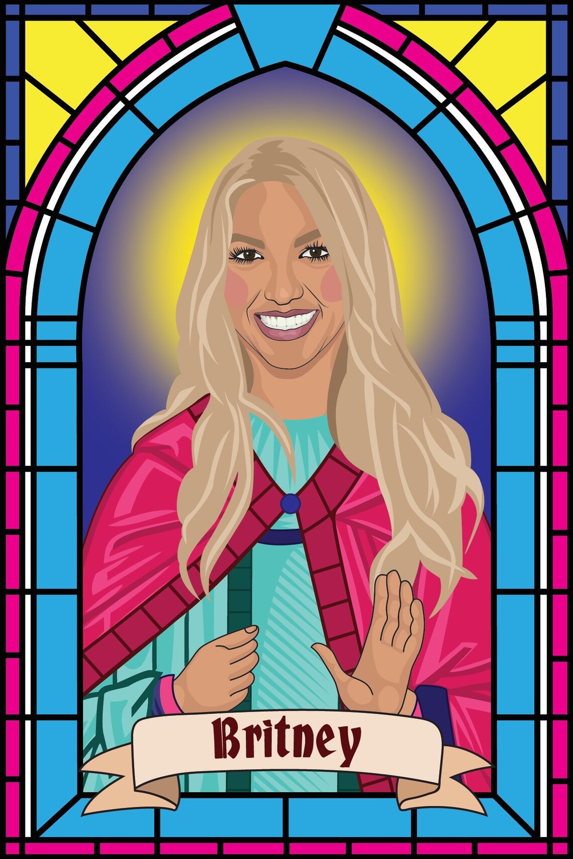 Britney Spears Prayer Candle | Etsy