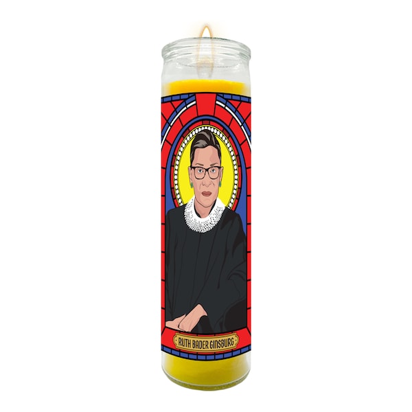 Ruth Bader Ginsburg Prayer Candle - Etsy