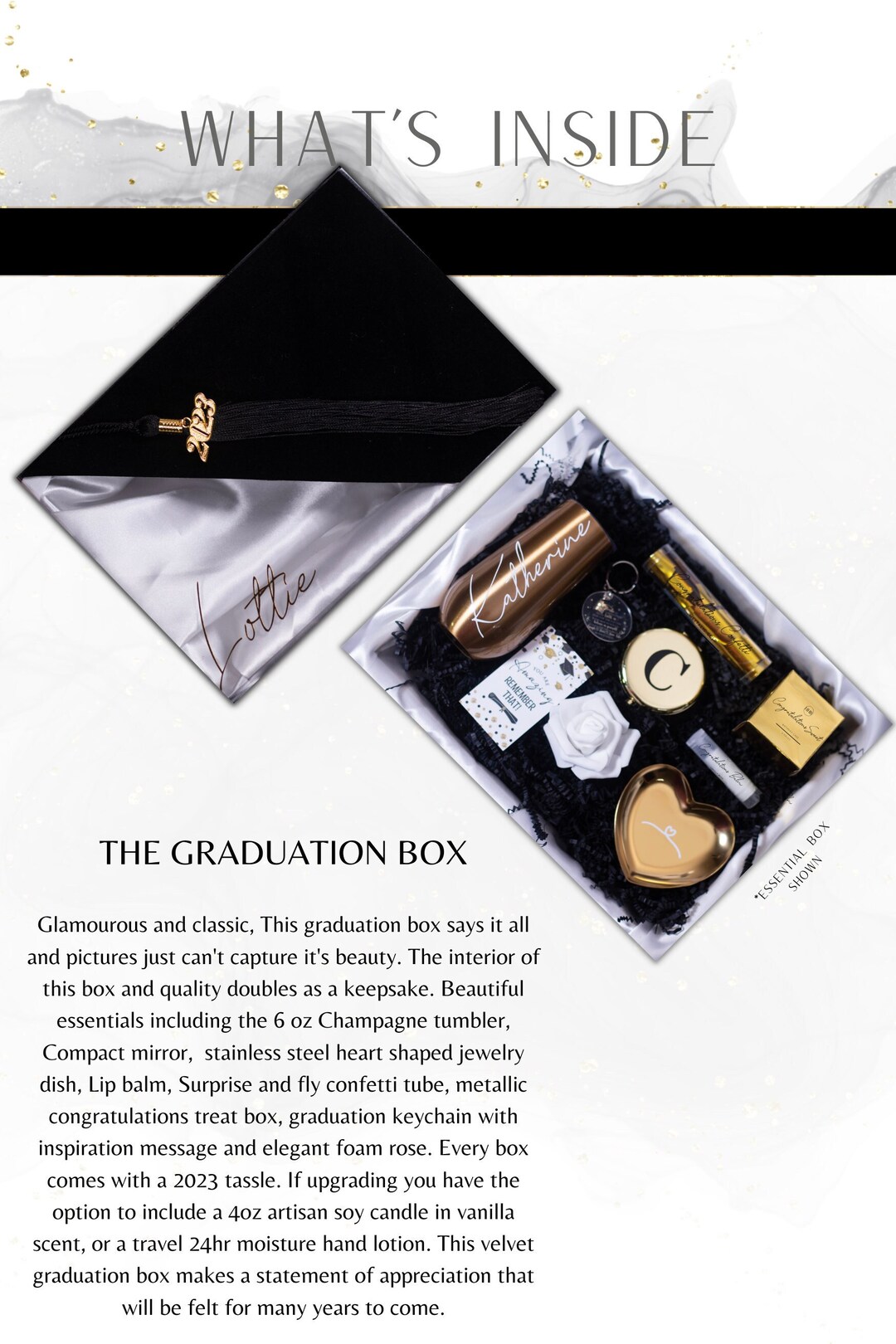 Graduation Box Personalized Gift Box Congrats Gift for Her/him Mom ...