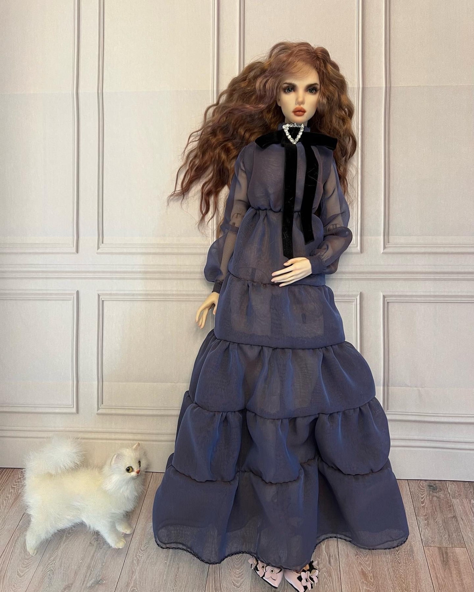 Dress for Eslynsdolls and Pasha Pasha Mini Bjd Doll 1/4 - Etsy