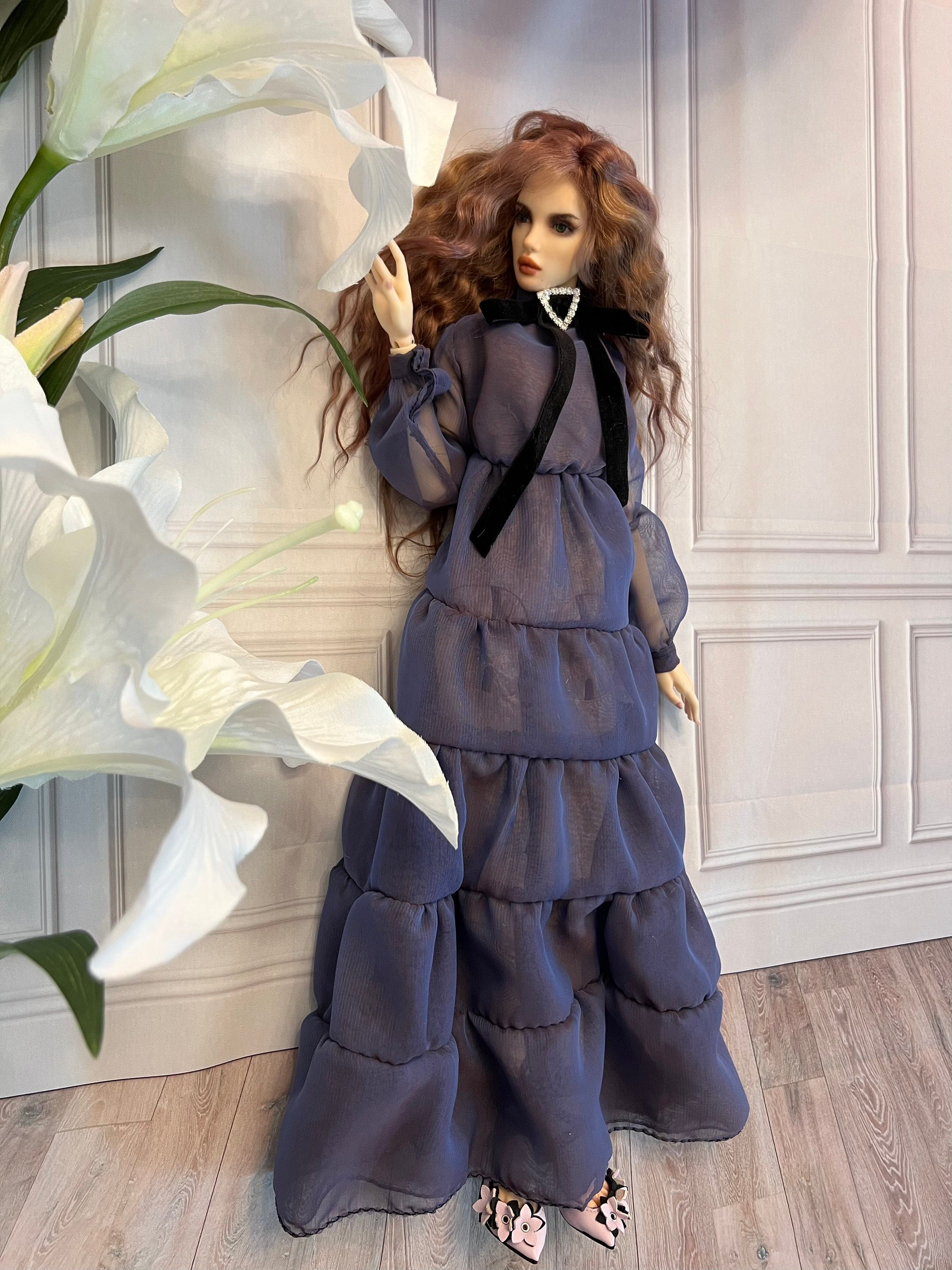 Dress for Eslynsdolls and Pasha Pasha Mini Bjd Doll 1/4 - Etsy